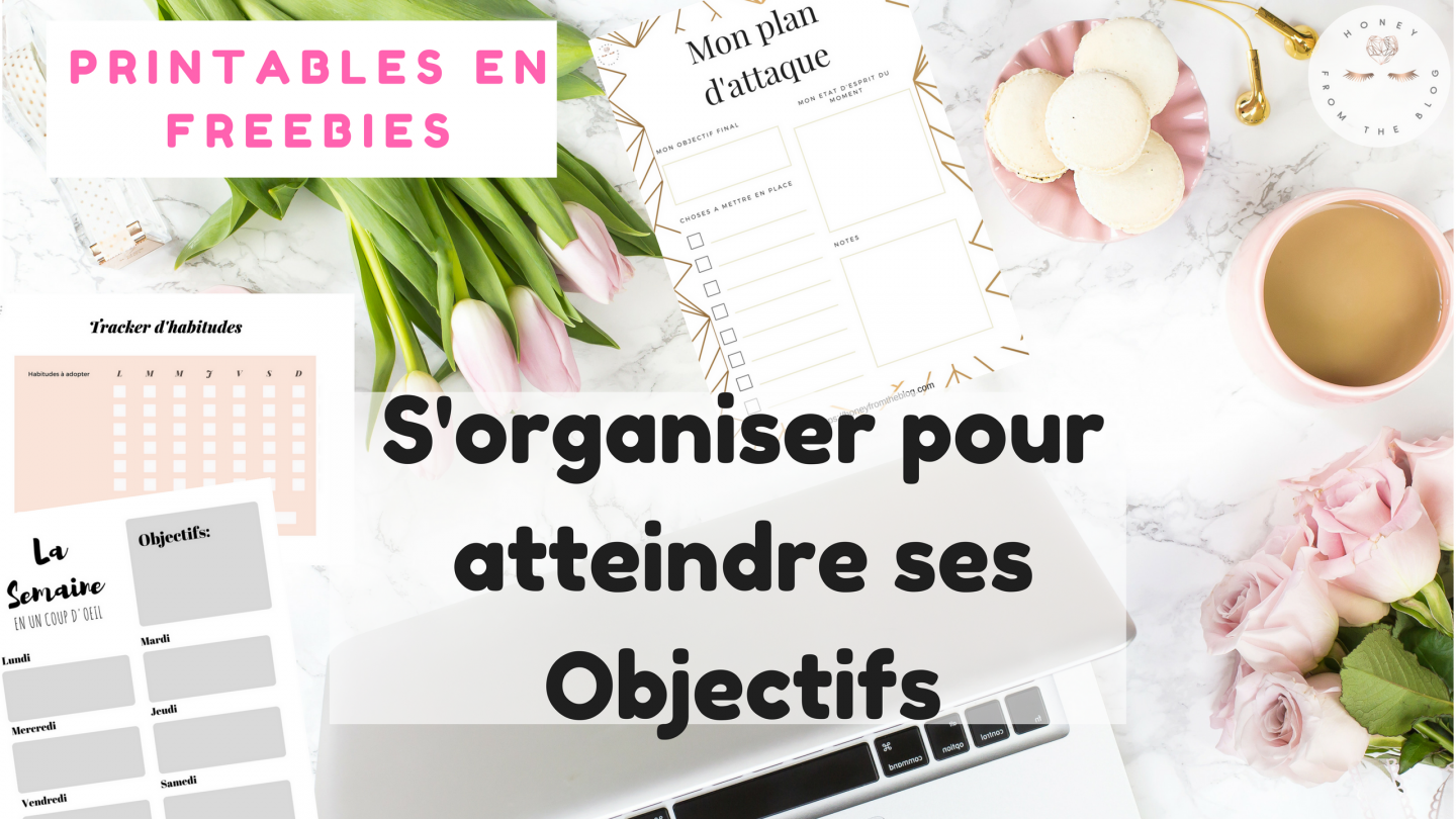 S'organiser et atteindre ses objectifs avec des listes Printables en ...